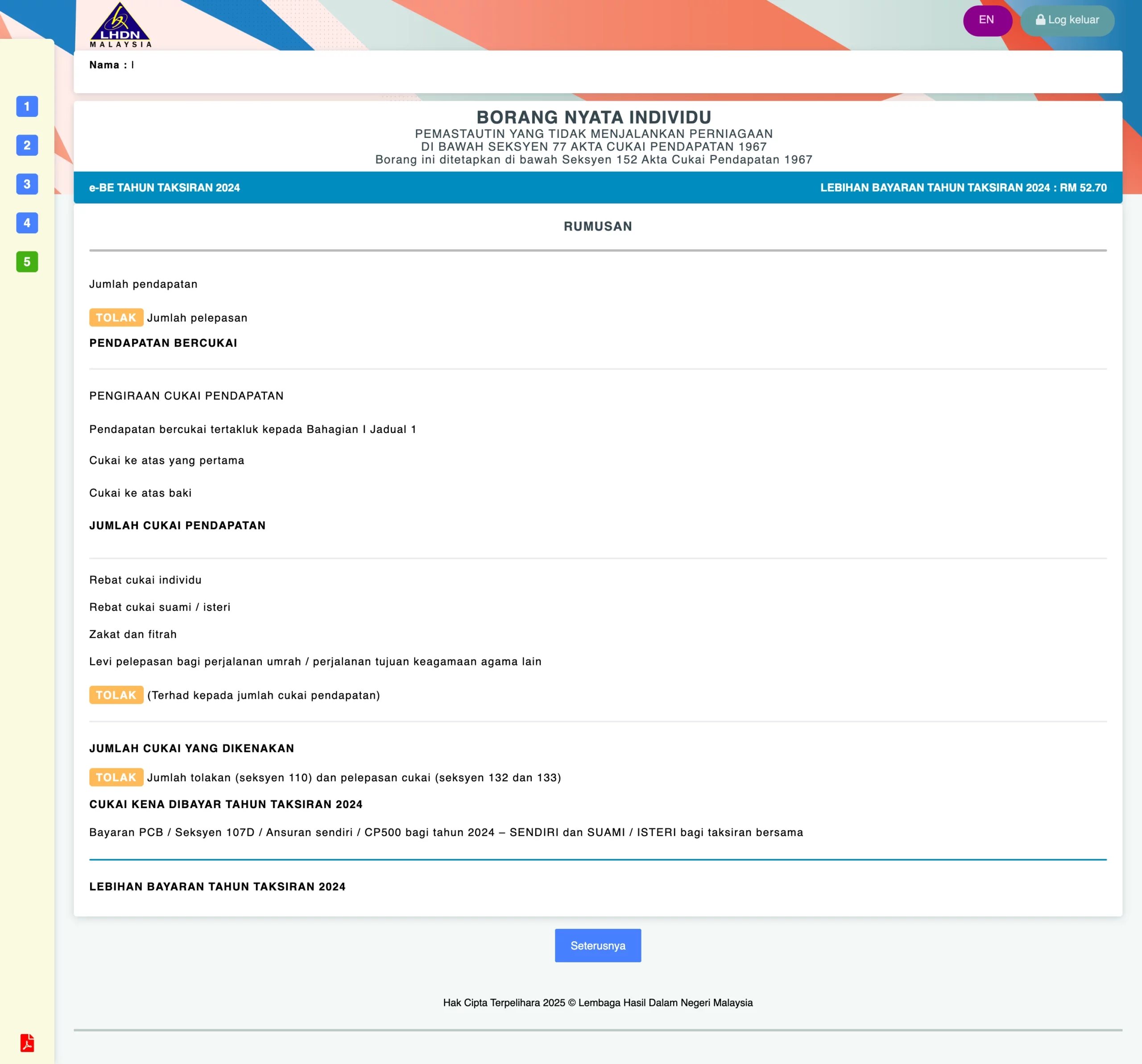 2025 Income Tax 怎么报？BE Form是什么？怎么填？MyTax e-Filing步骤【马来西亚打工族报税】 - Spark ...