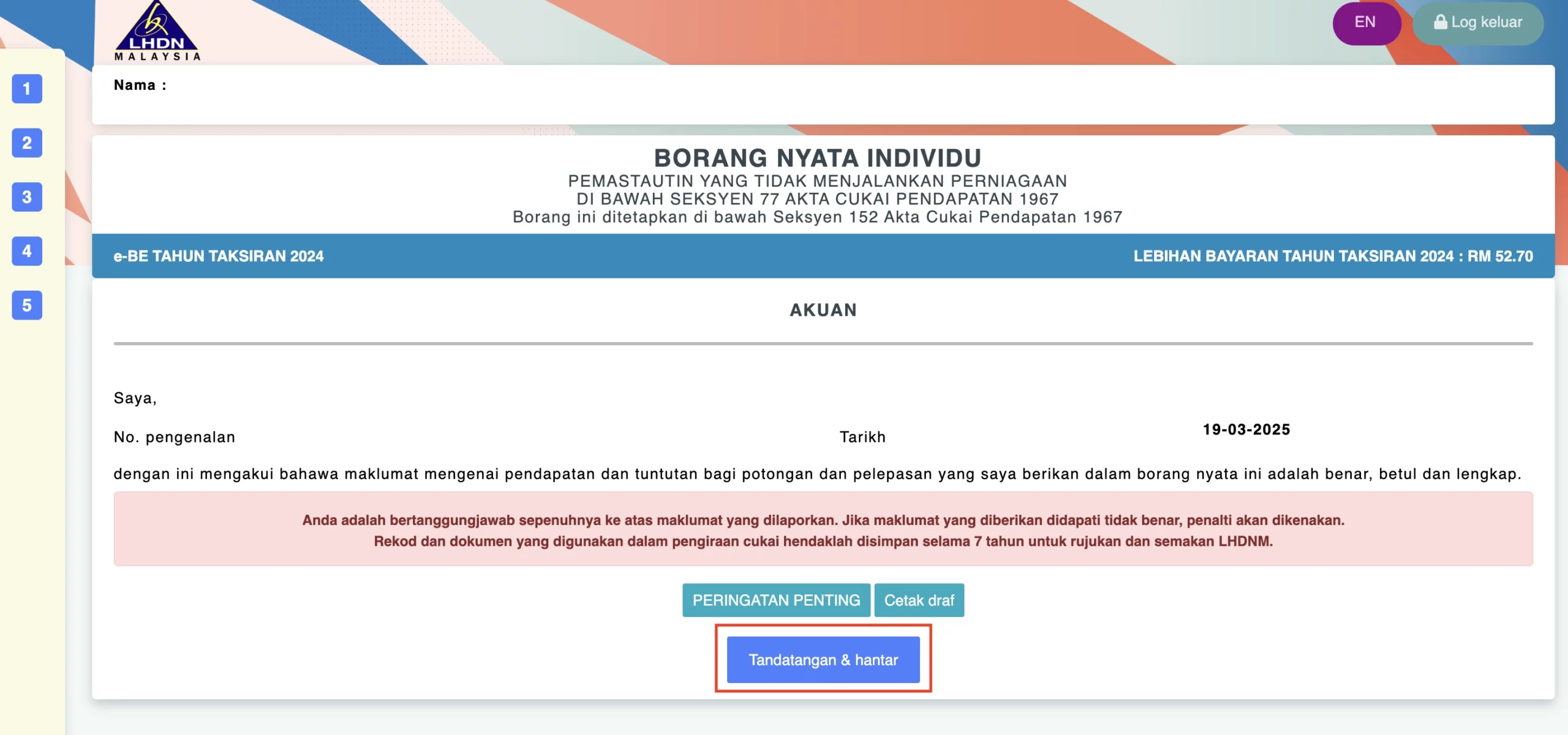 2025 Income Tax 怎么报？BE Form是什么？怎么填？MyTax e-Filing步骤【马来西亚打工族报税】 - Spark ...