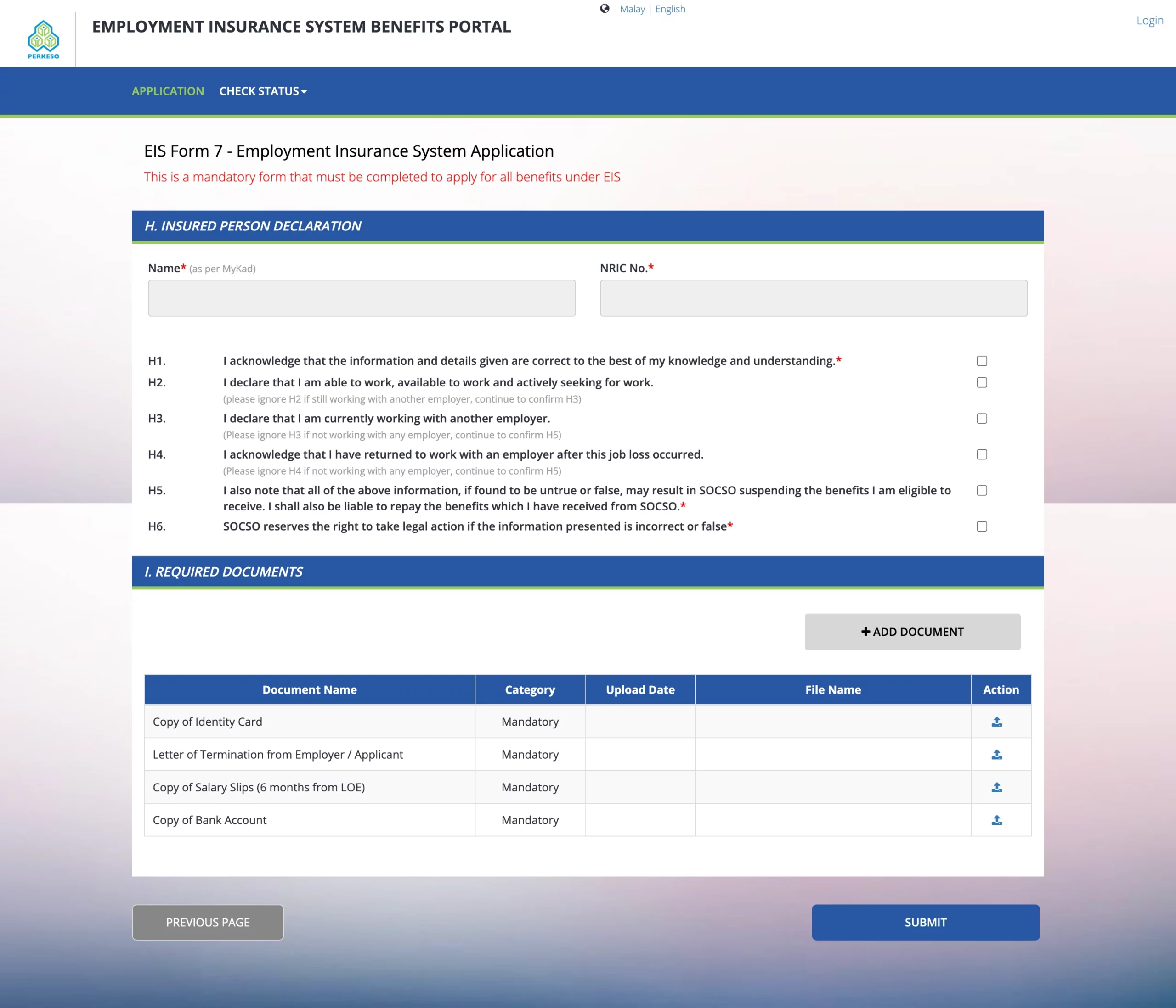 EIS是什么？PERKESO失业津贴！告诉你EIS怎样Claim、怎么算、申请条件 - Spark Spark Finance