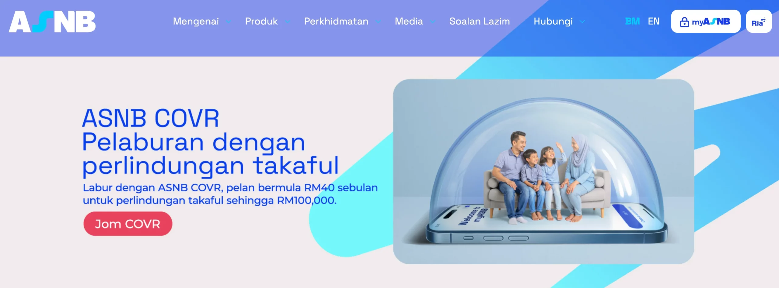 ASNB COVR：RM40 起投资赚派息，并享有高达 RM100,000 保险保障 - Spark Spark Finance